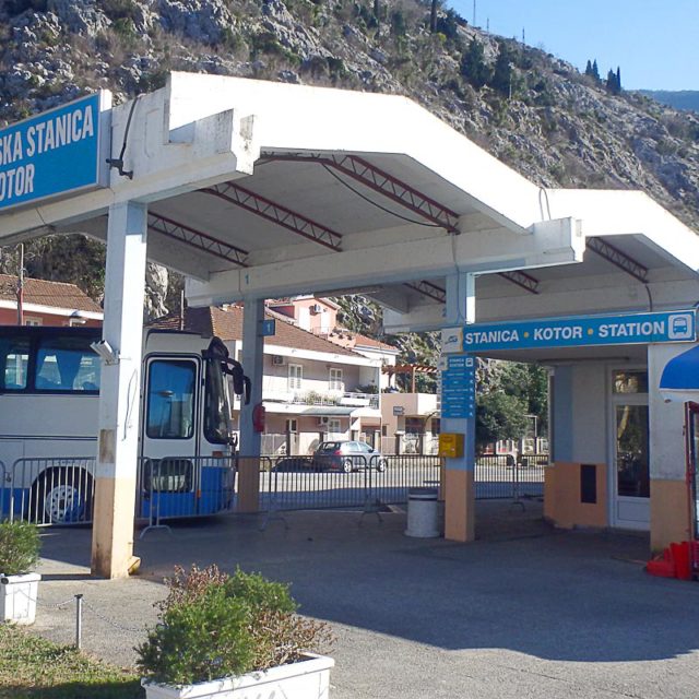 The Kotor bus station.
